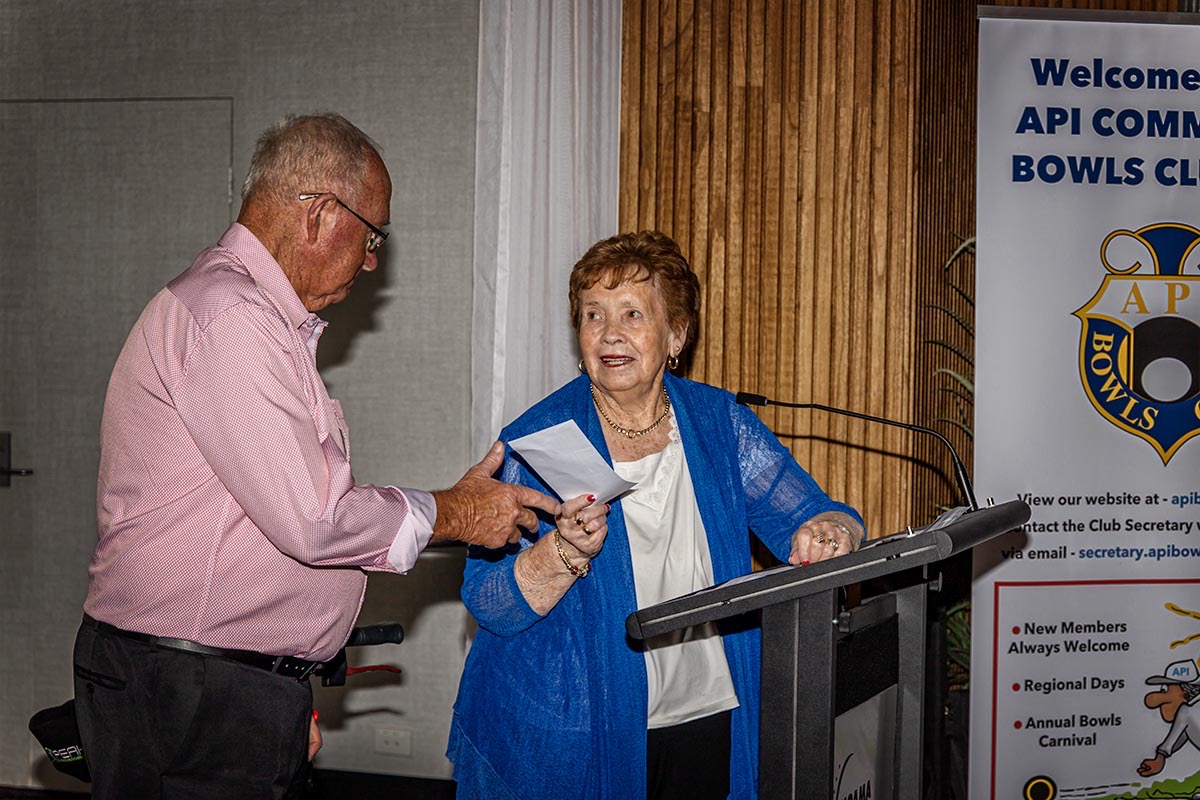 API Community Bowls Club Inc. Presentation Night Venue Room Moama ...